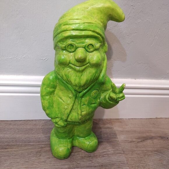 Holiday | Germany Green Garden Gnome Poisonous Dwarf Glasses Peace Sign ...